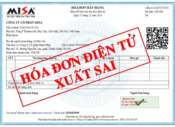 Hướng Dẫn Xử Lý Hóa đơn điện Tử Viết Sai Theo Thông Tư 78 Và NĐ 123